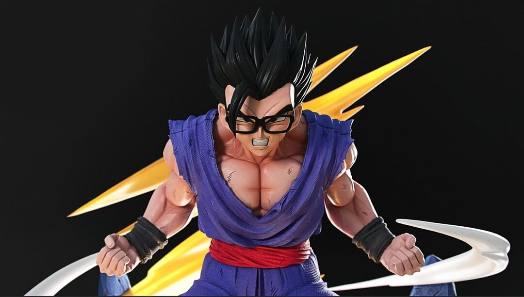 Gohan Figure, Printing File, Digital File, STL, Stl File, Diorama, 3D ...