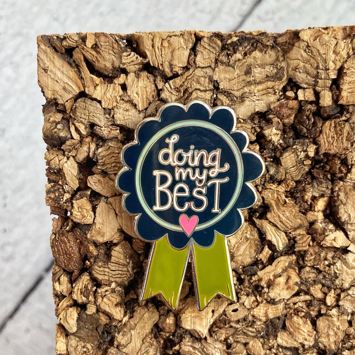 Doing My Best Enamel Pin | Etsy
