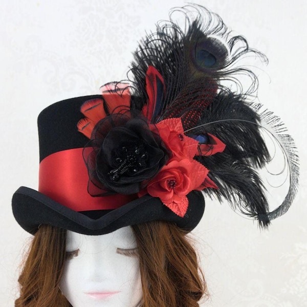 Lace Top Hat - Etsy