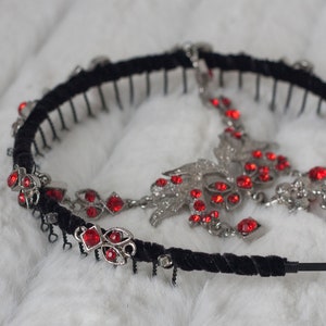 Princess Circlet | Ruby Enchantress | Fairy Crown, Elven Circlet ...