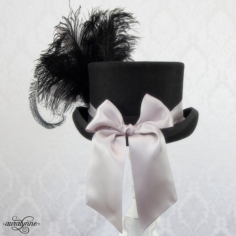 Silver Siren Steampunk Top Hat Made to Order - Etsy