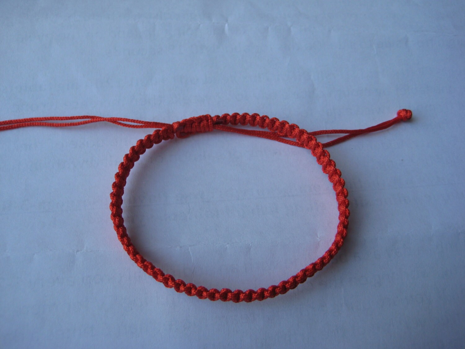 Red String Bracelet - Etsy