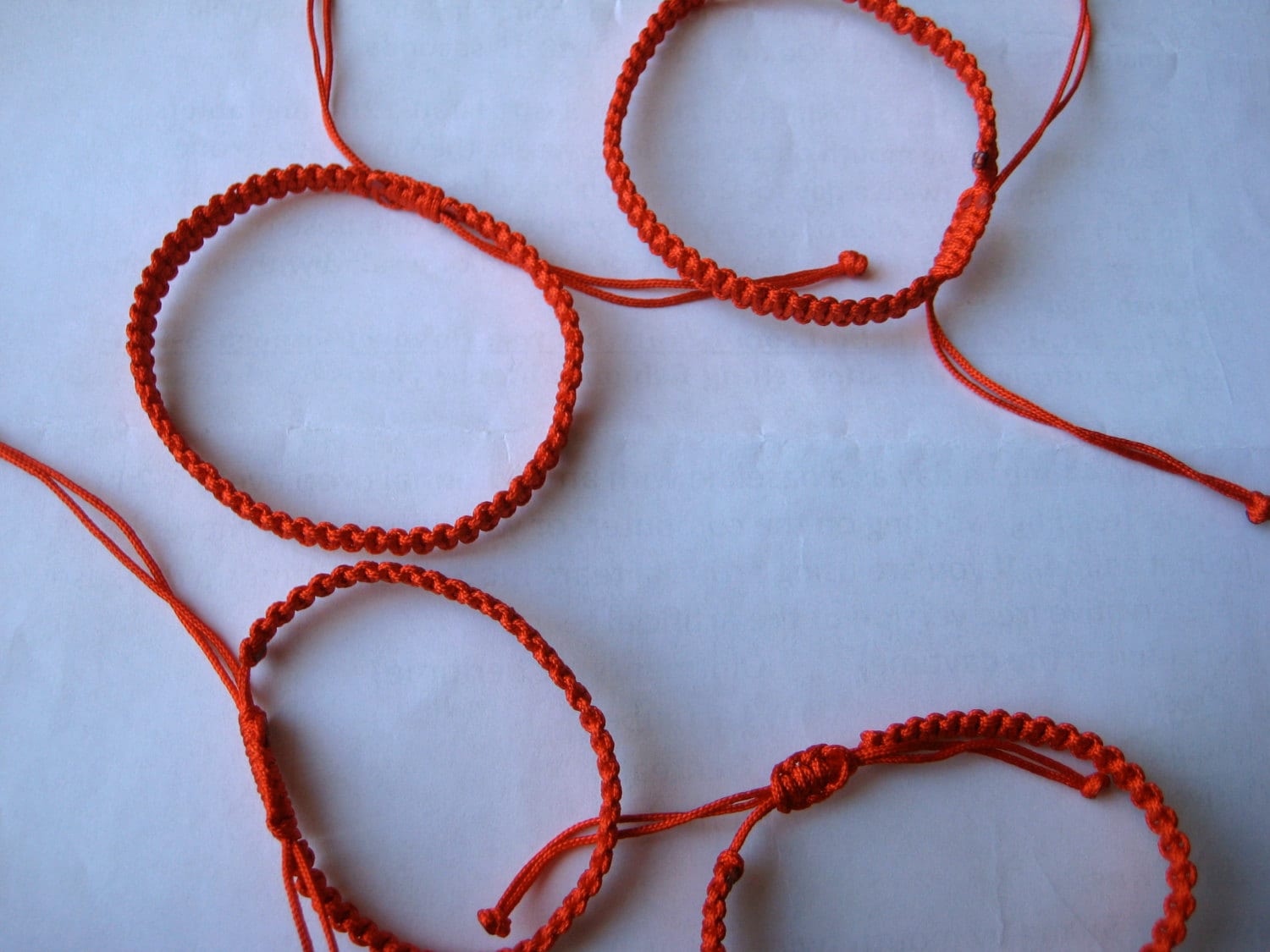 Red String Bracelet | Etsy