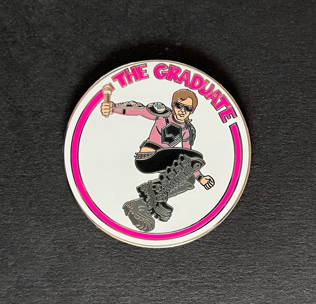 Max Maxwell SAHB - the Graduate - Hard-enamel Pin Badge - Profits to ...