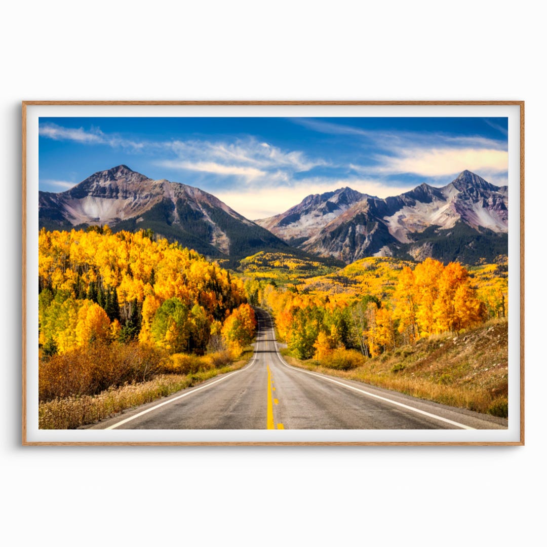 Autumn in Telluride Colorado Photography San Juan Mountains Wall Art ...