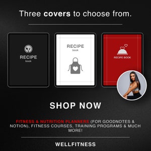 Recipe Book, Meal Planner, Nutrition Planner, Digital iPad Planner ...