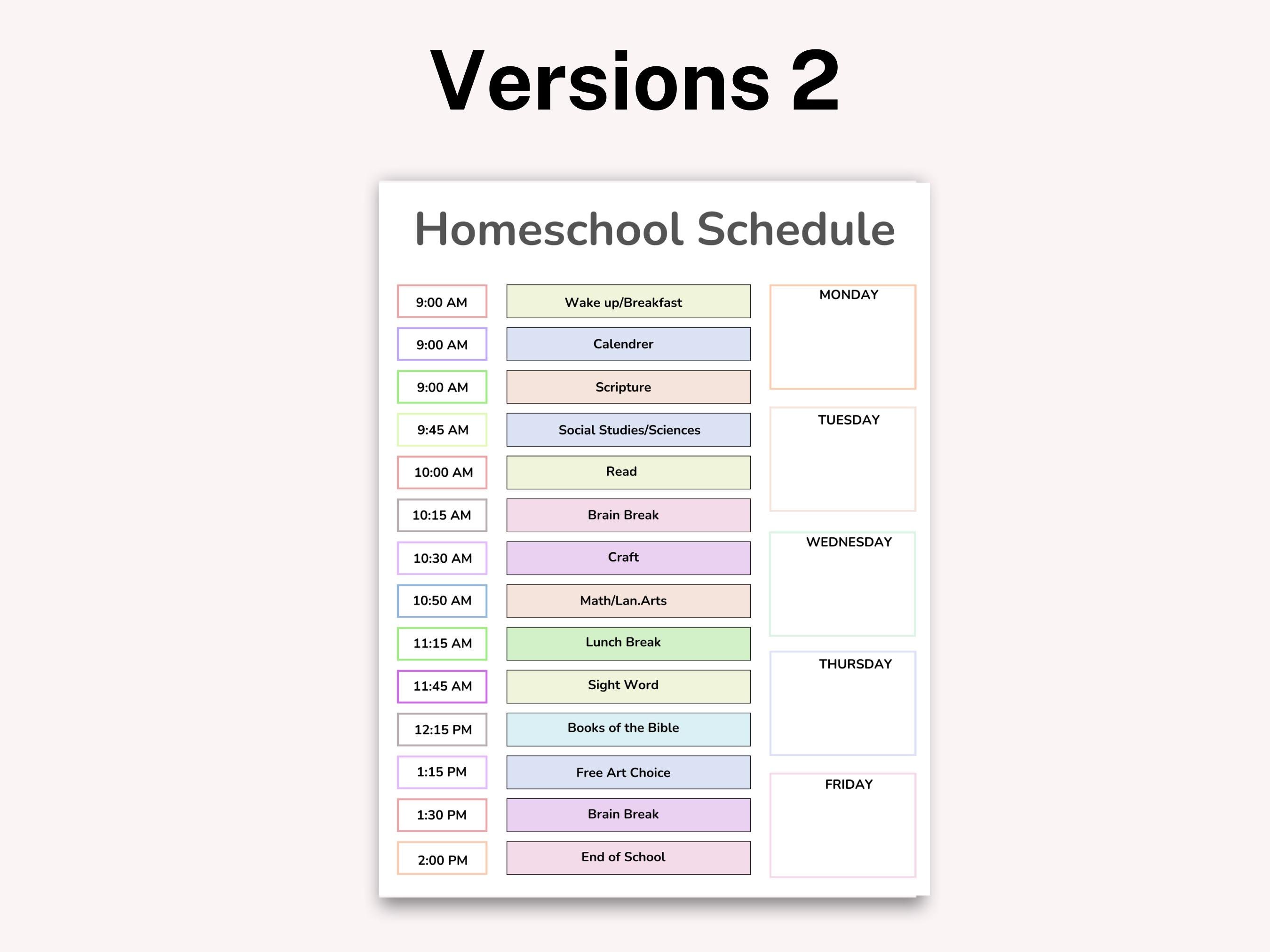 Homeschool Checklist Printable, Homeschool Records, Student Checklist ...