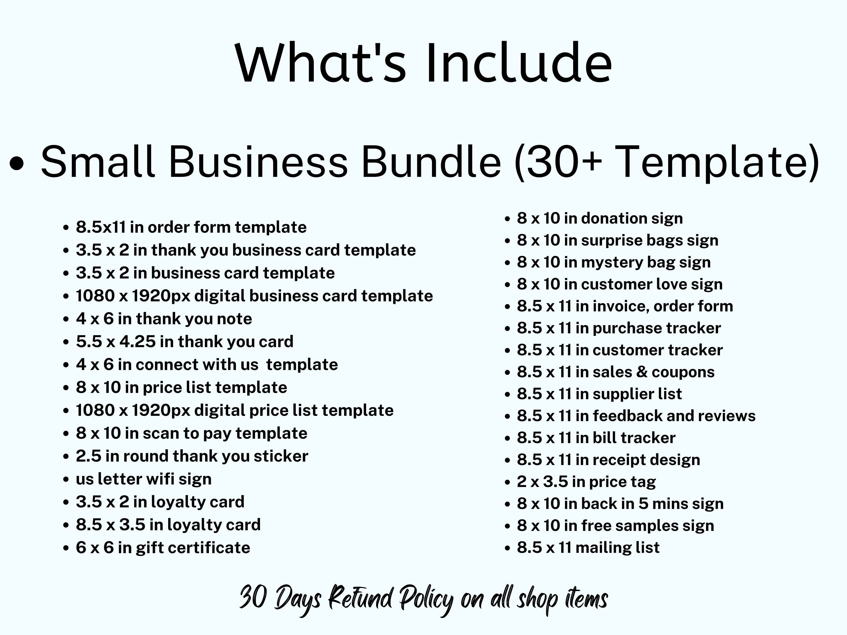 2024 Printable Small Business Planner Bundle, Craft Show Templates ...