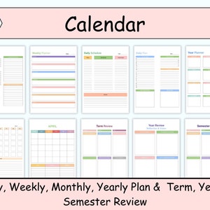 HOMESCHOOL Planner Printable, Home School Teacher, Homeschool Lesson ...