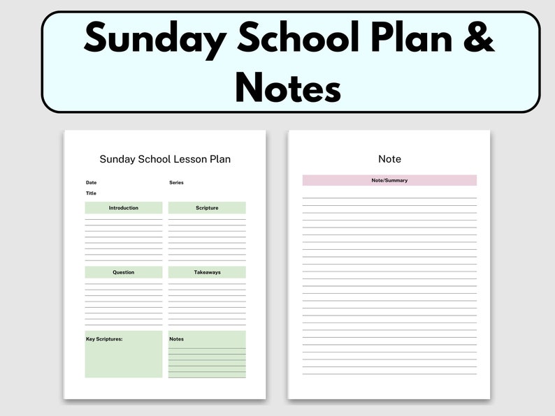 Weekly Lesson Plan Template, Lesson Planner Bundle, Lesson Plan Book ...