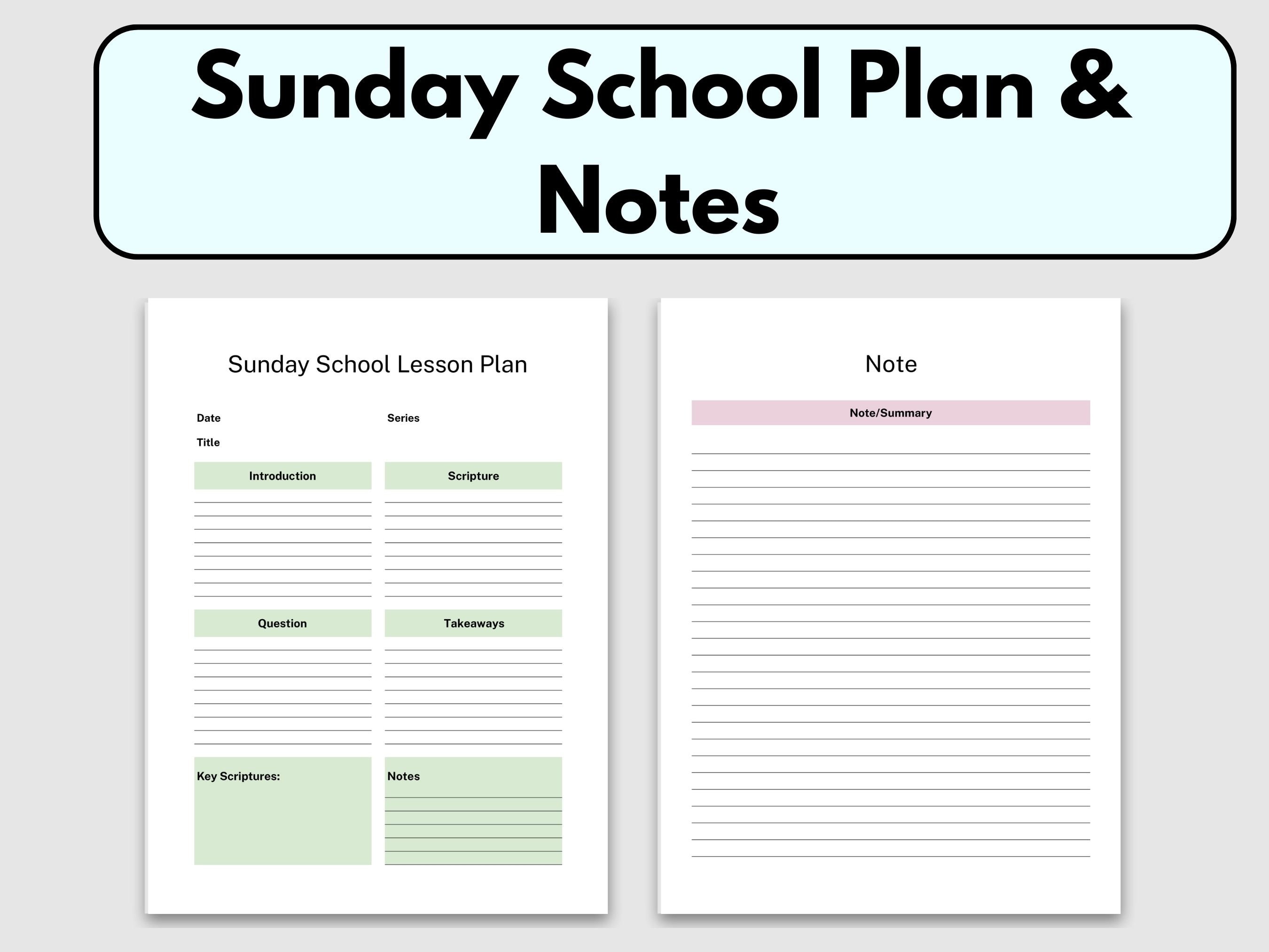 Weekly Lesson Plan Template, Lesson Planner Bundle, Lesson Plan Book ...