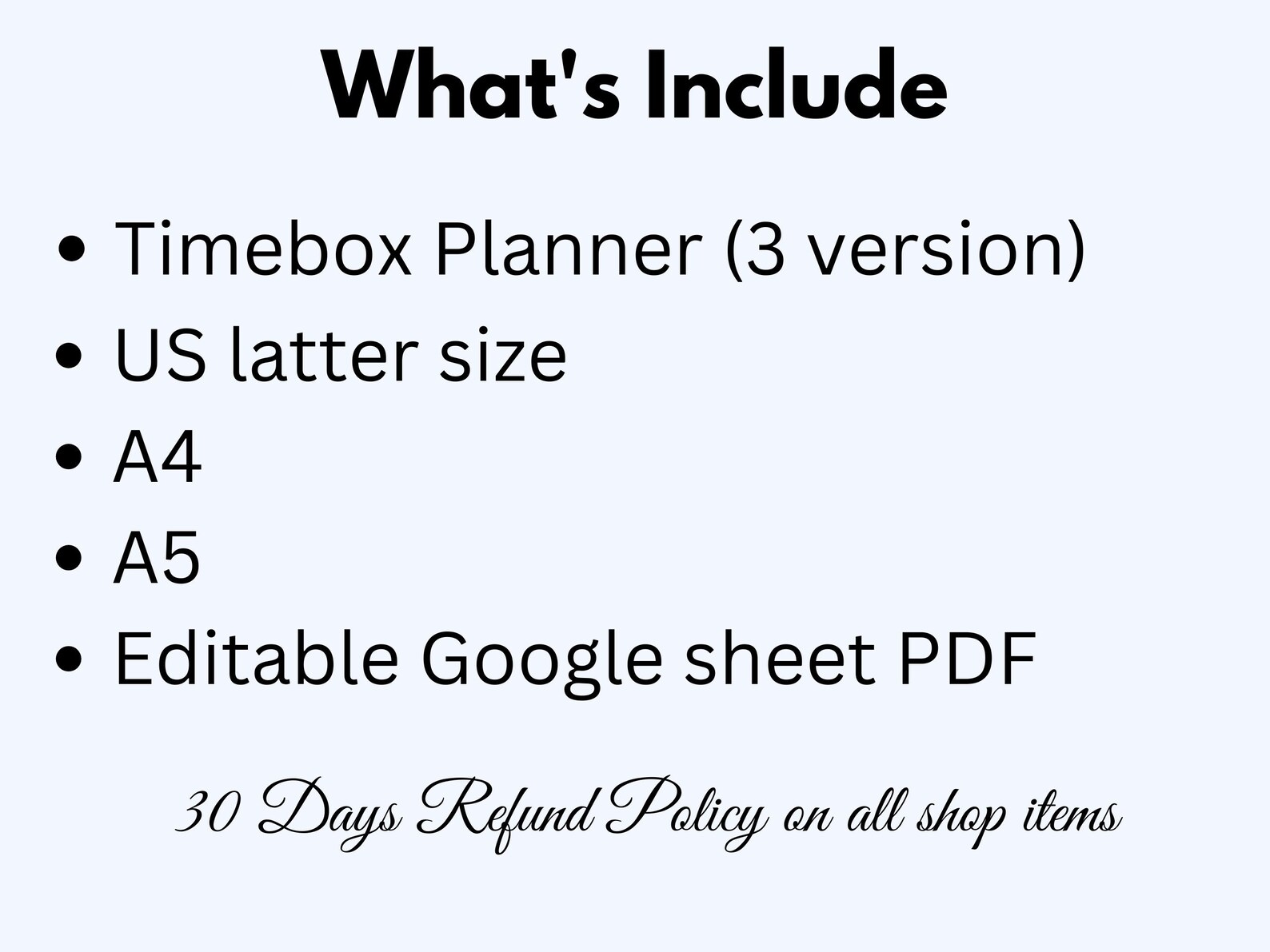 Timebox Planner Printable, Time Boxing Template, Time Tracker Editable ...