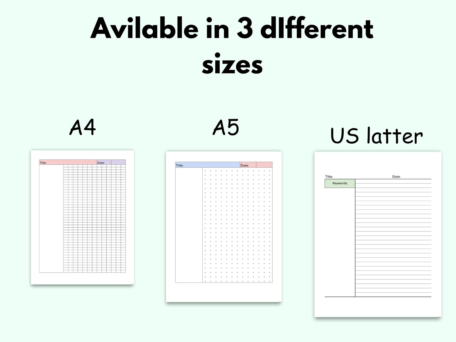 Cornell Notes Templates Bundle, Cornell Notes Method, Student Note ...