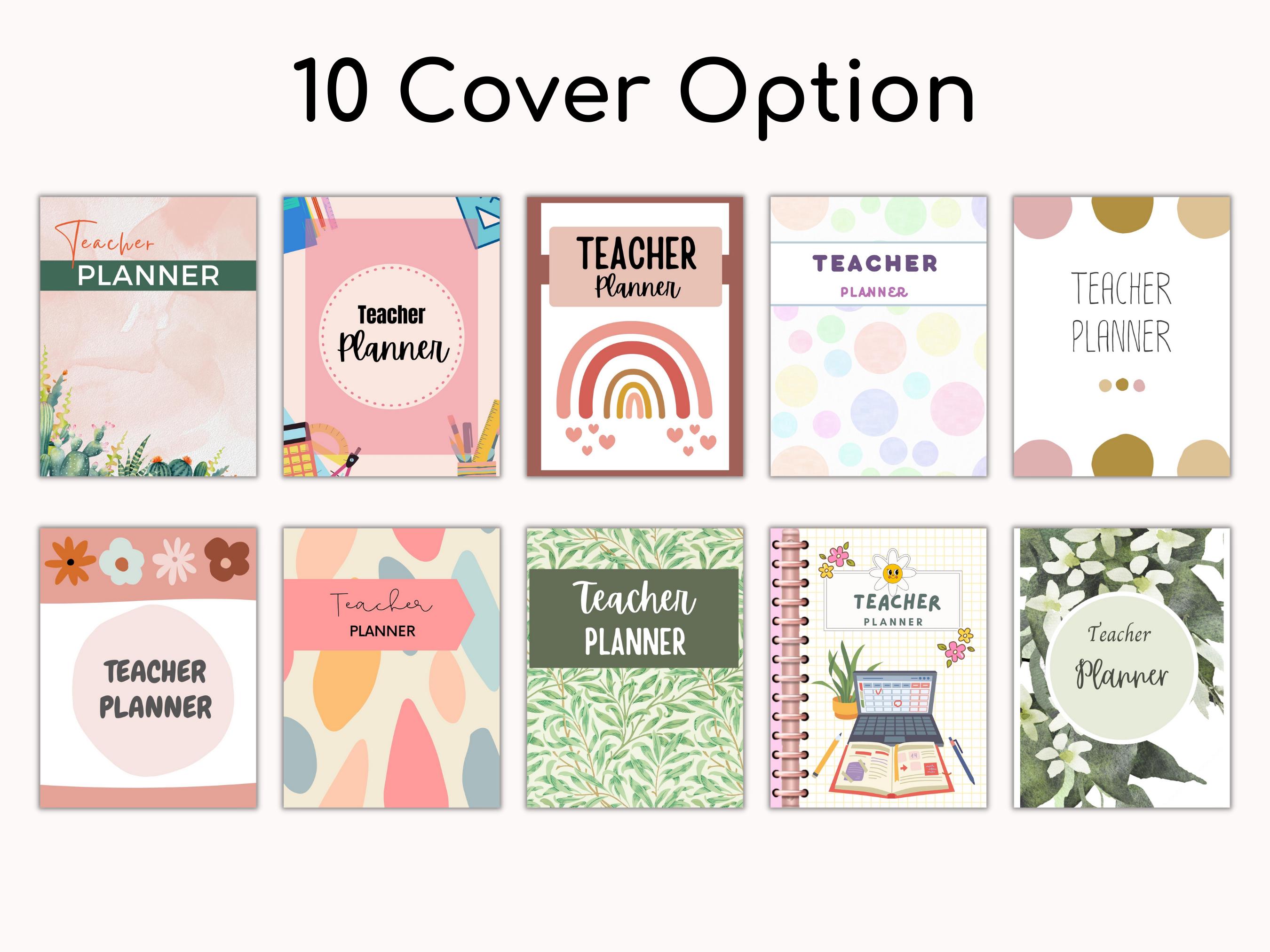 2024-2025 Teacher Planner Printable, Spiral Teacher Planner, Lesson ...