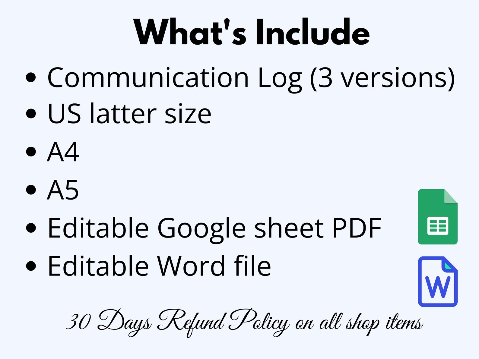 Communication Log Printable, Parent Communication Log, Call Log ...