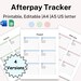 Afterpay Tracker Printable, Buy Now Pay Later Tracker, Afterpay Finance ...