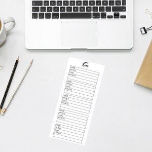 Address Book Printable Contact List, Contact Tracker, Password Book ...