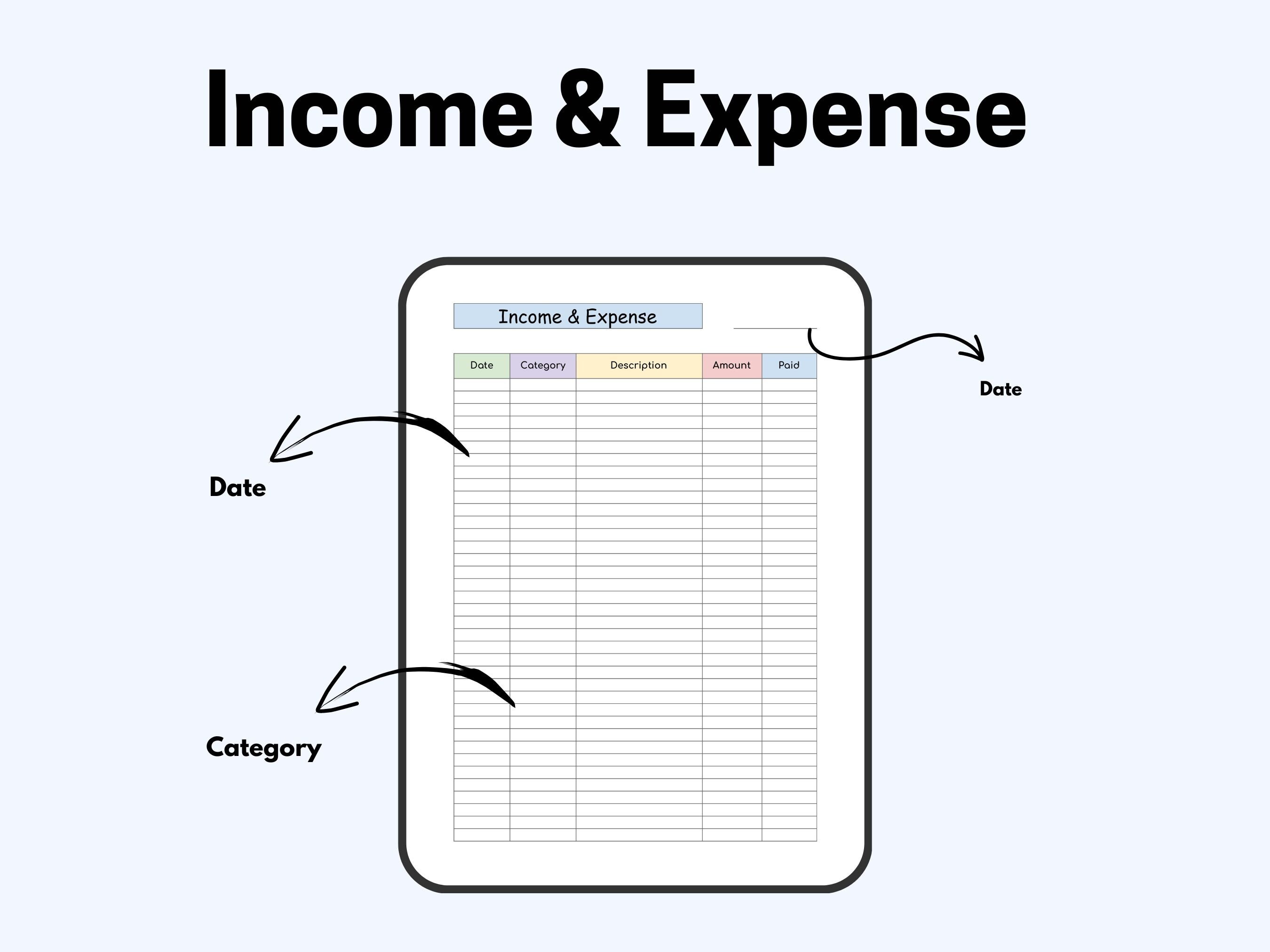 EDITABLE Biweekly Fortnightly Budget Planner, Printable Bi Weekly ...