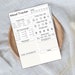 Daily Mood Tracker Journal Template, Daily Mood Tracker Printable ...