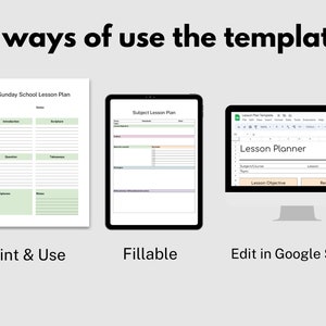 Weekly Lesson Plan Template, Lesson Planner Bundle, Lesson Plan Book ...