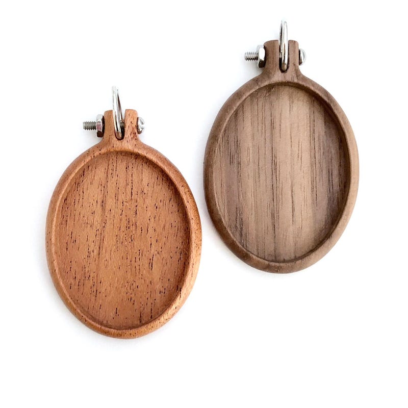 Oval Pendant Bezel Frames - Etsy