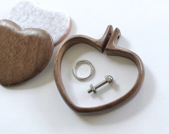 Mini Hoop Embroidery Frame Kit NO Laser Hardwood 42 Mm - Etsy