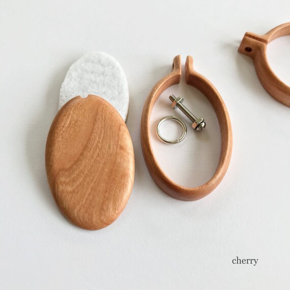 Mini Hoop Pendant Frame Kit NO Laser Premium Hardwood: - Etsy