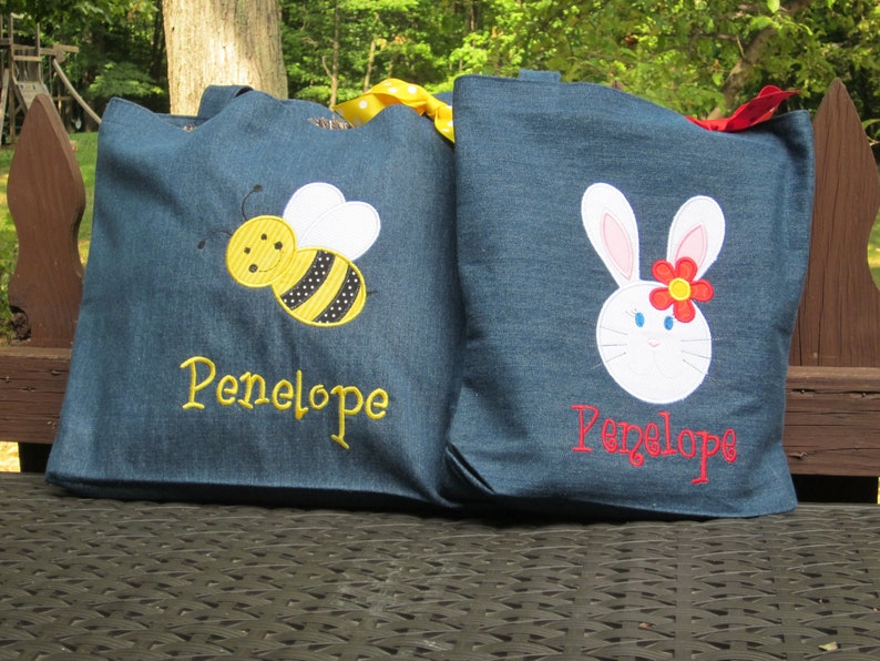 TOTE BAG Busy Little Bee Custom Designed and Personalized - Etsy