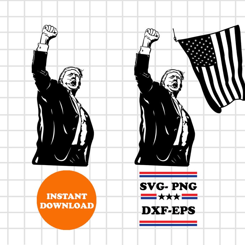 Trump Svg - Etsy