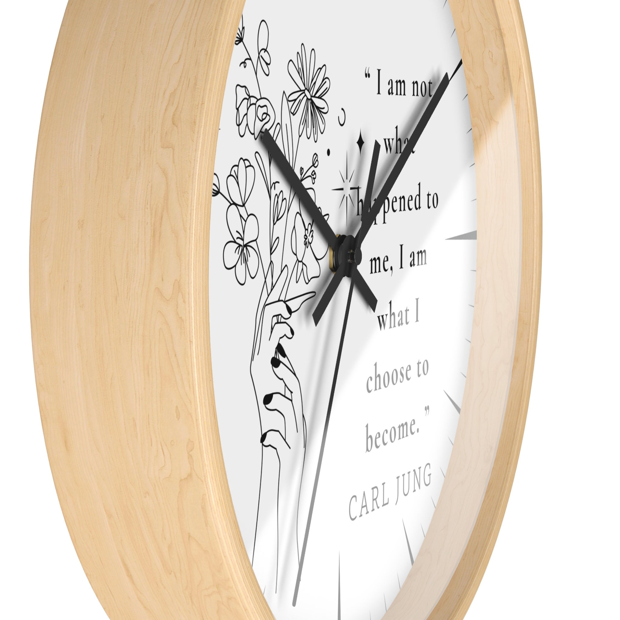 Wall Clock - Therapist Office Wall Art Clock - Wall Clock Unique ...