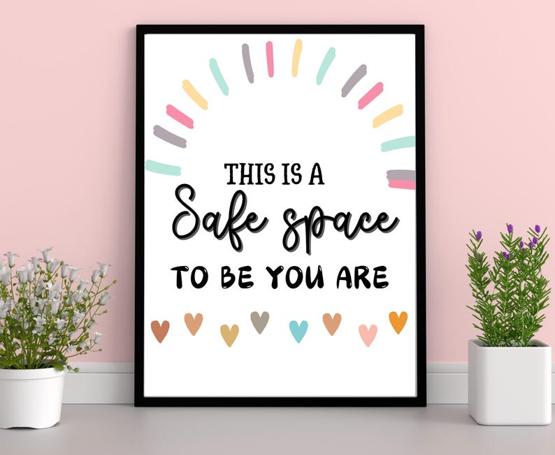 Set of 10 Counseling Posters Office Decor School Psychologist Wall Art ...