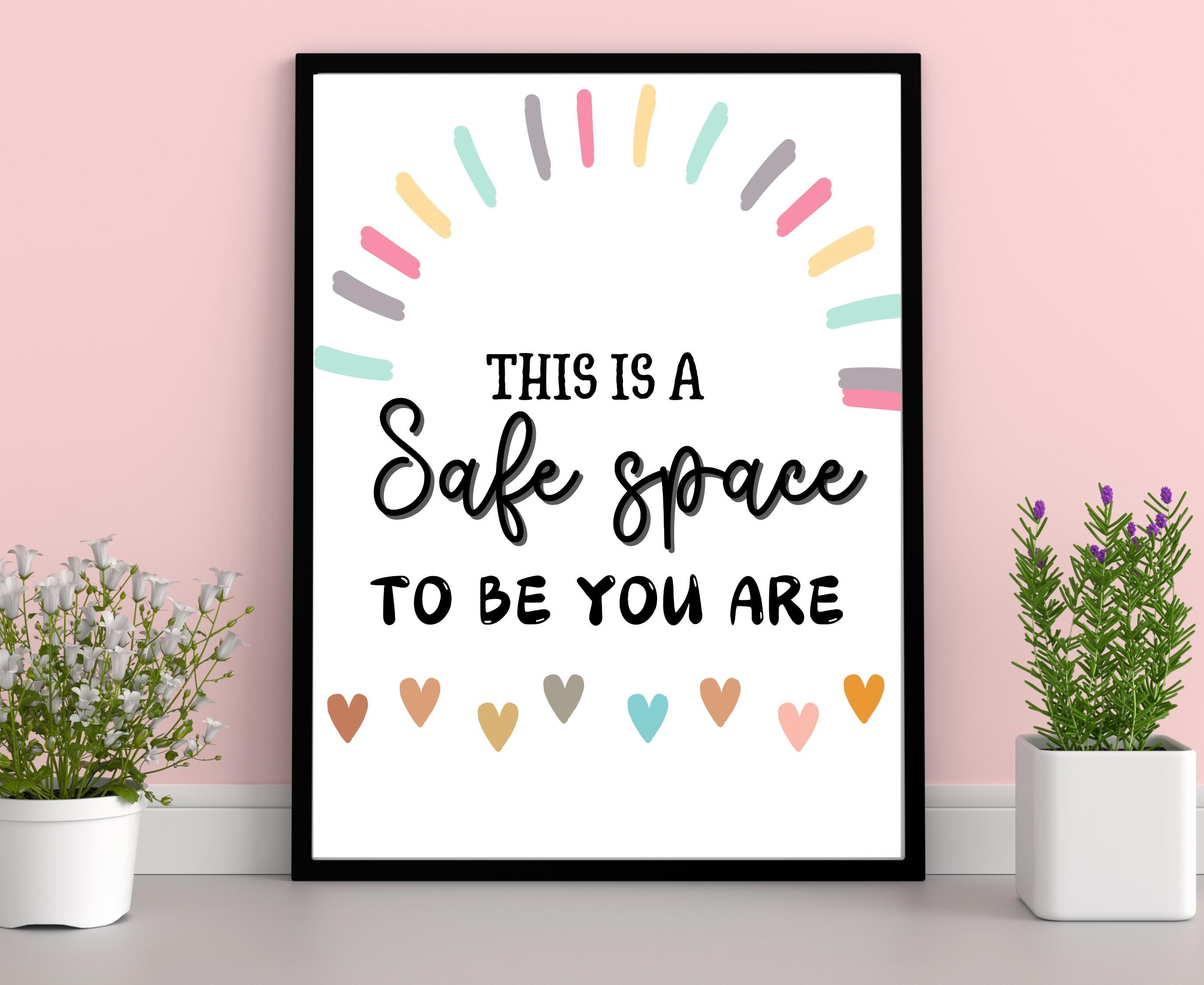 Set of 10 Counseling Posters Office Decor School Psychologist Wall Art ...