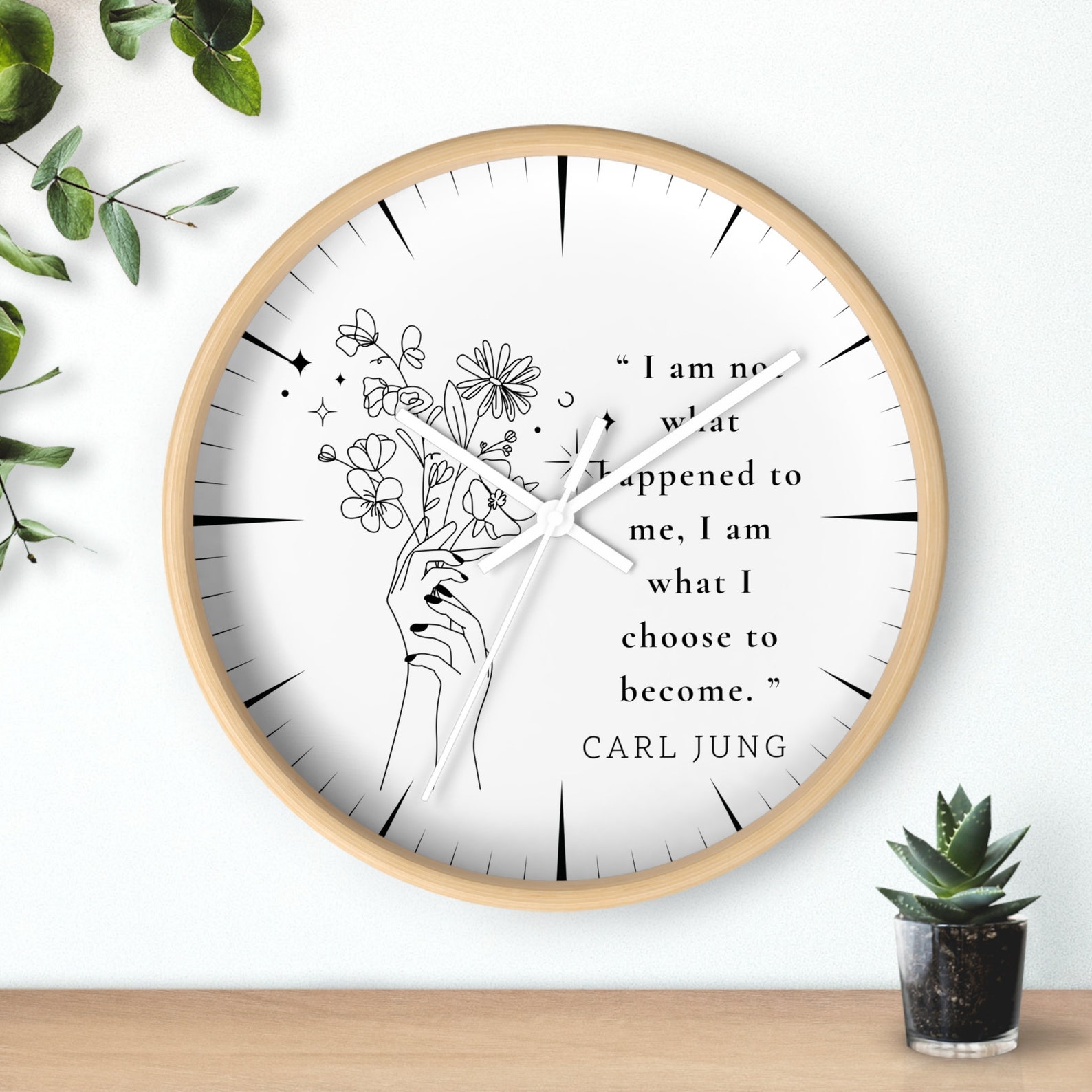 Wall Clock - Therapist Office Wall Art Clock - Wall Clock Unique ...