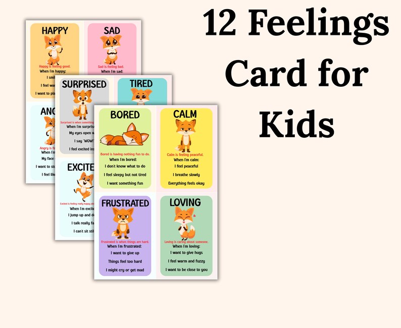 My Big Feelings Toolkit Kids Emotion Learning Kit Printable PDF ...