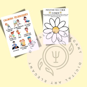 Cognitive Behavioral Therapy CBT Workbook Children Negative Thought ...