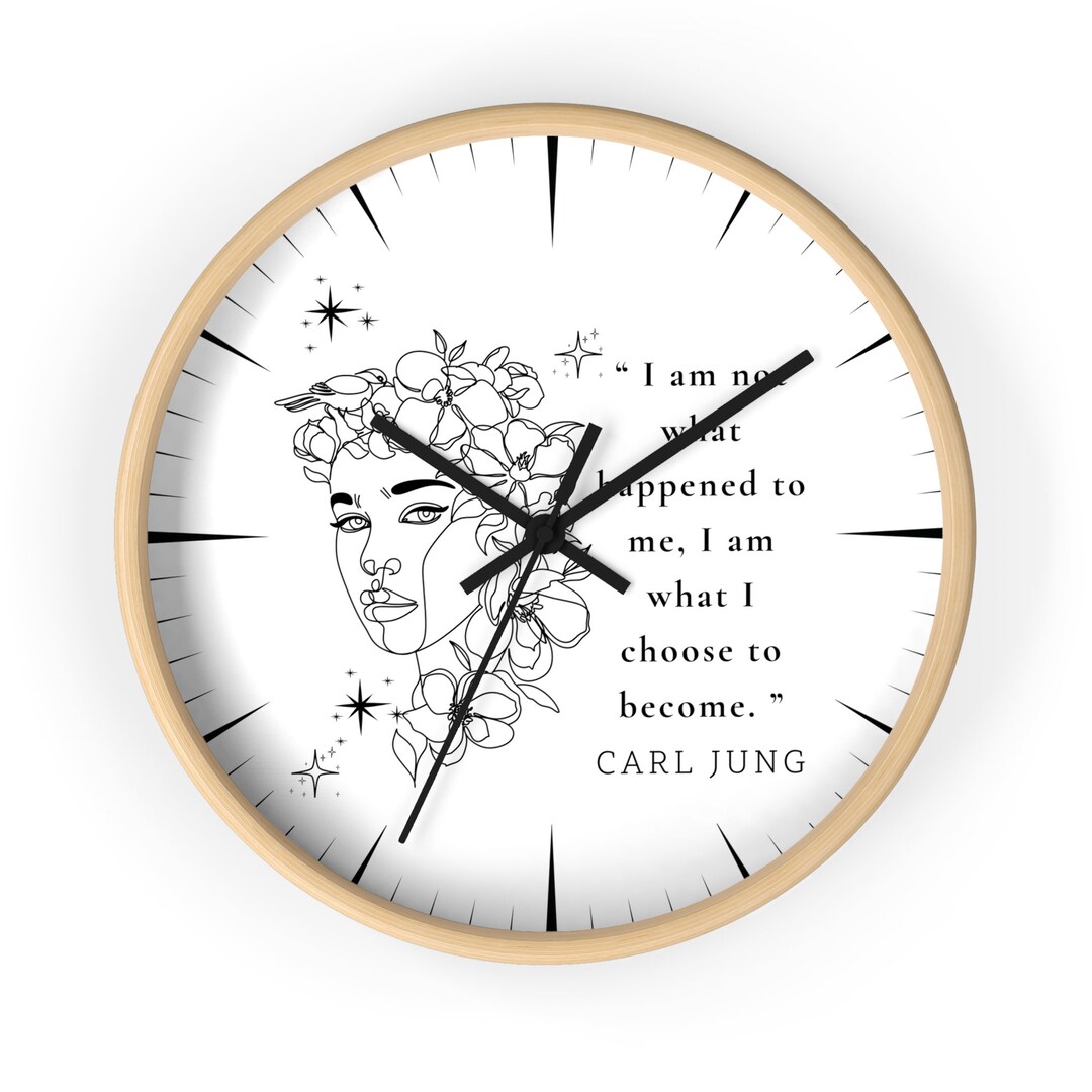 Unique Wall Clock - Therapist Office Wall Art Clock - Modern and ...