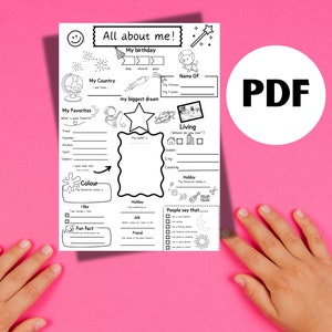 All About Me Survey Printable,getting to Know You, Coworker Questions ...