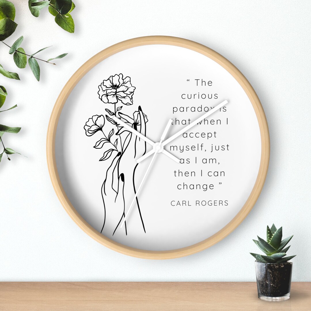 Wall Clock- Therapist Wall Clock - Therapist Office Decor- Counselor ...
