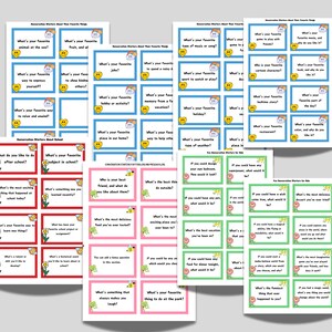 Conversation Cards for Kids Conversation Games for Kids, Fun and ...