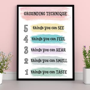 Set of 10 Counseling Posters Office Decor School Psychologist Wall Art ...
