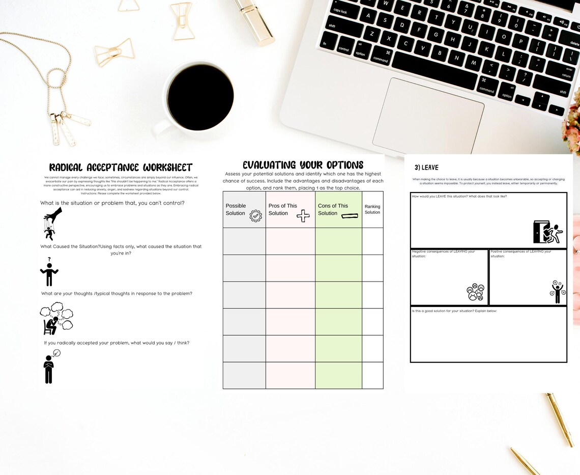 Emotional Regulation Workbook / Emotions Worksheets / Therapy ...