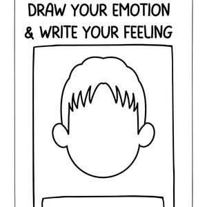 Emotions Coloring Workbook for Kids Including Learn Feelings for ...