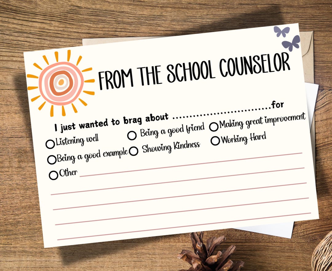 School Counselor Office Note Printable School Psychologist Decor ...