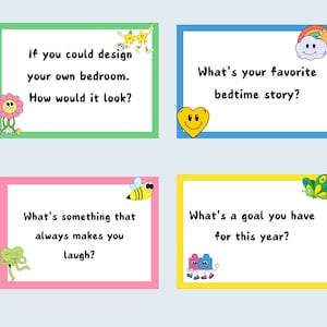 Conversation Cards for Kids Conversation Games for Kids, Fun and ...
