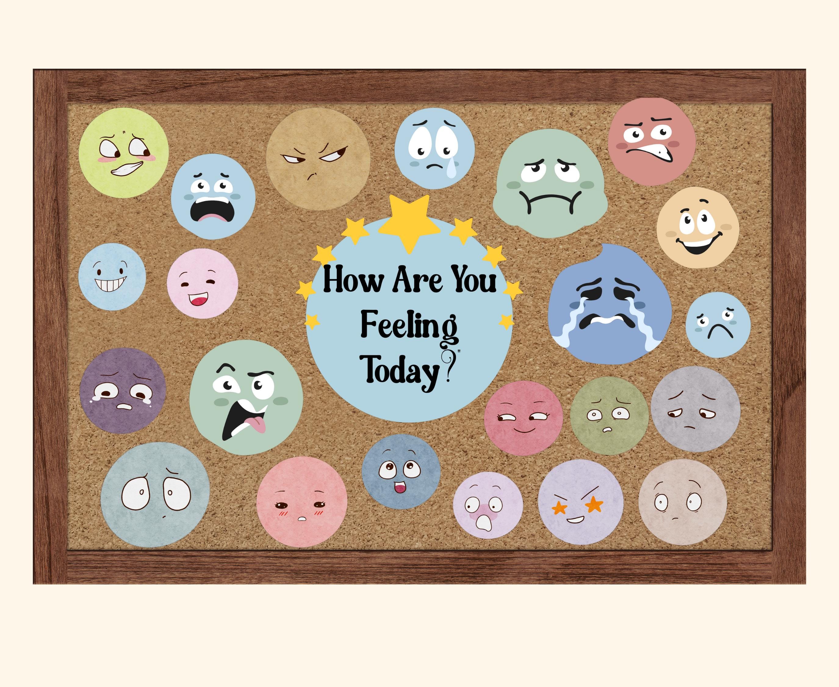 How Are You Feeling Today Chart Emotions Board Bundle Classroom ...