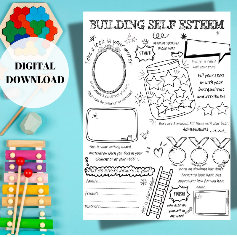 Self Esteem Art - Etsy