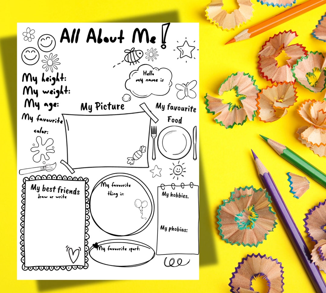 All About Me Survey Editable Printable,getting to Know You, Coworker ...