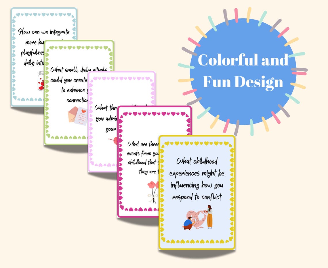 GOTTMAN 80 Couples Therapy Card Counseling Healthy Relationships ...