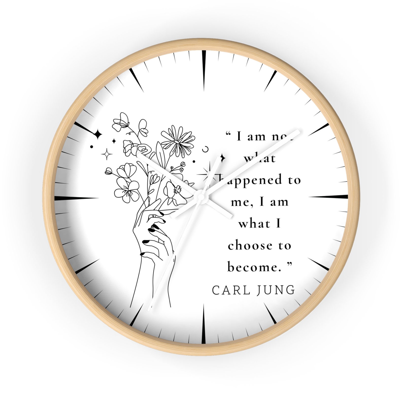 Wall Clock - Therapist Office Wall Art Clock - Wall Clock Unique ...
