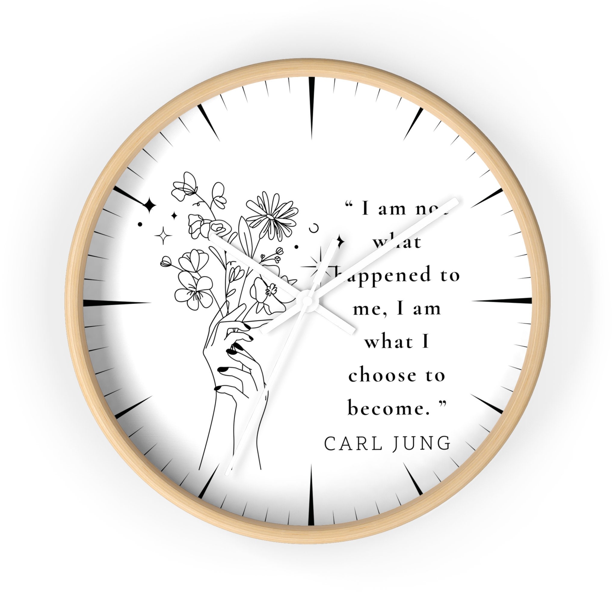 Wall Clock - Therapist Office Wall Art Clock - Wall Clock Unique ...